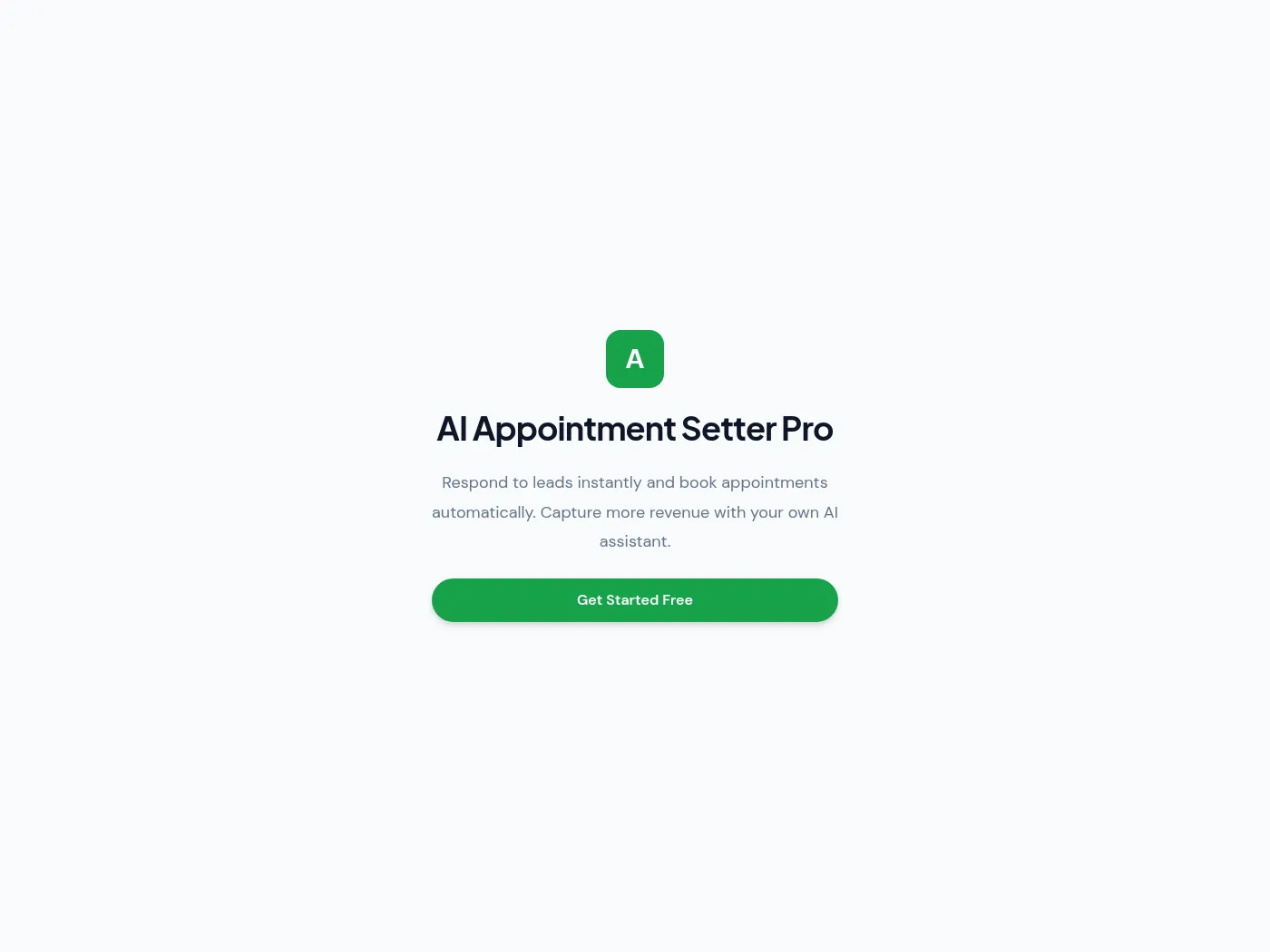 AI Appointment Setter Pro
