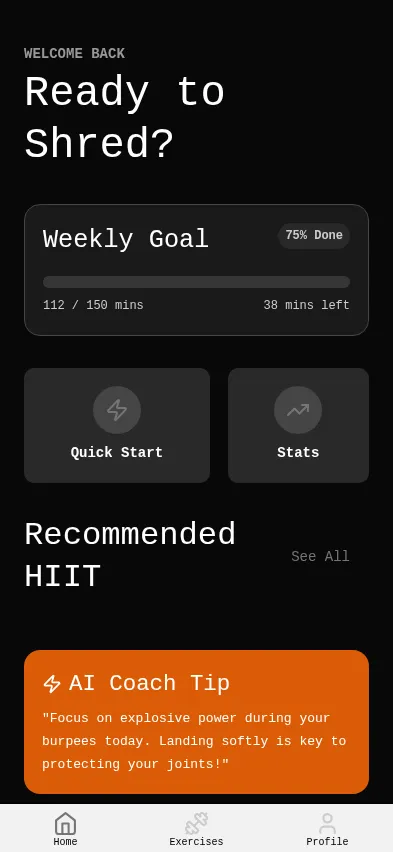 AI AR Fitness Coach