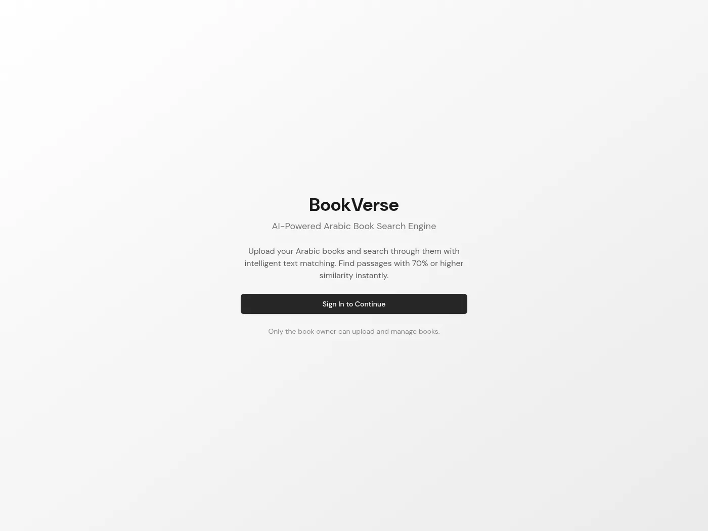 BookVerse AI Search