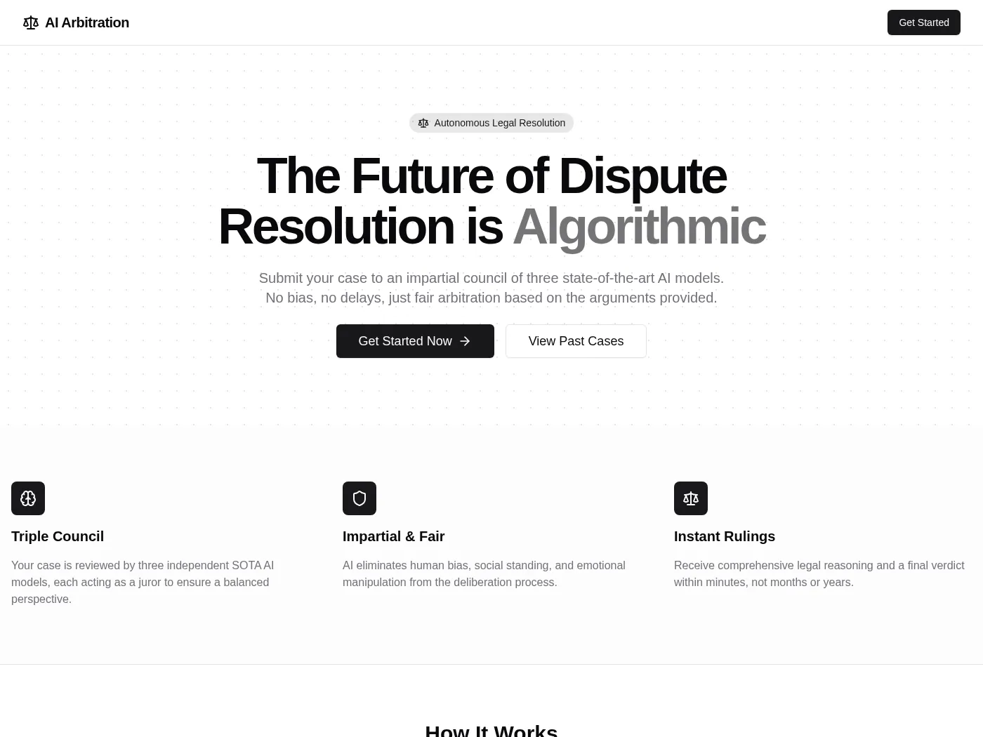 AI Arbitration App