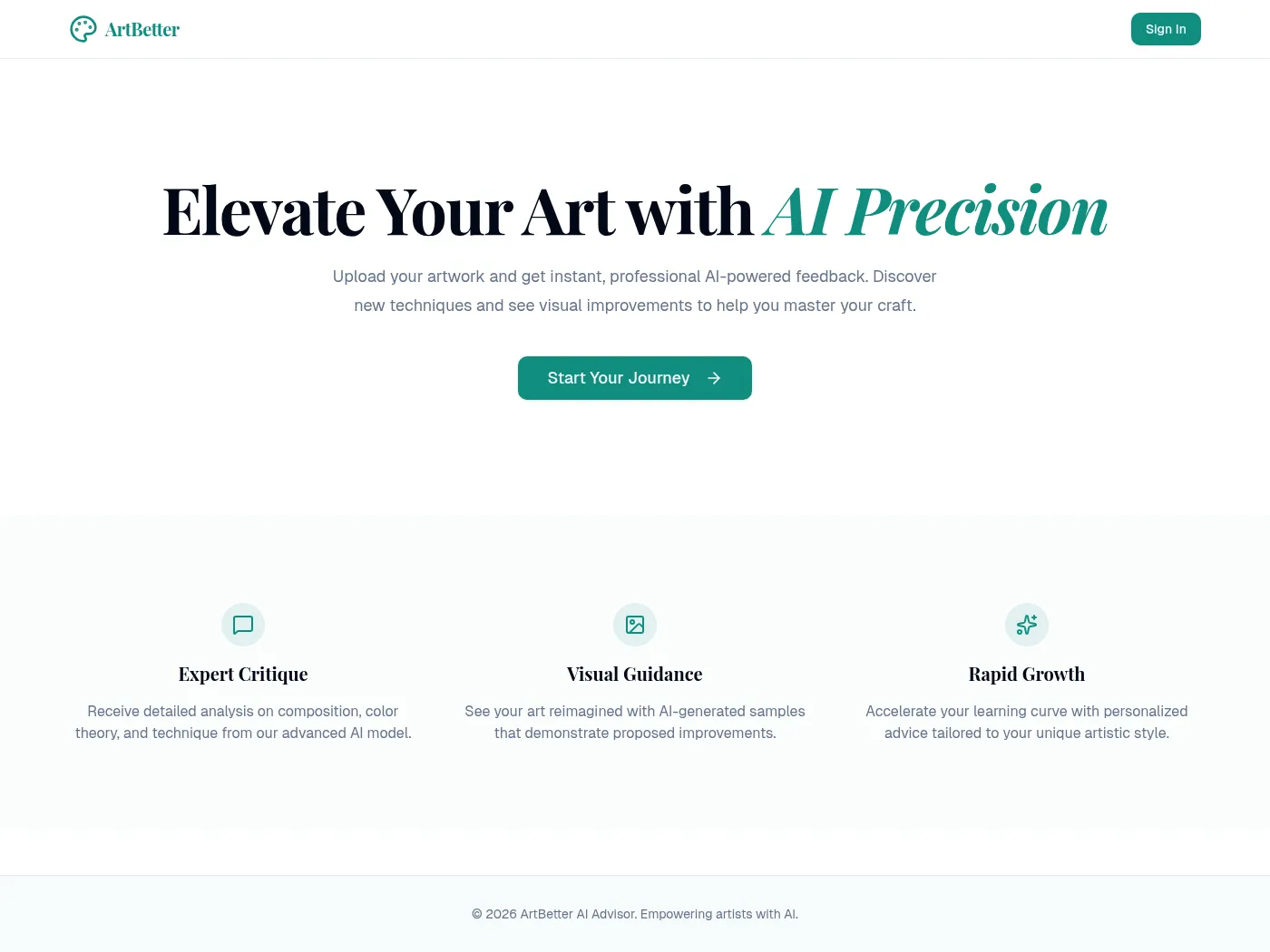 ArtBetter AI Advisor