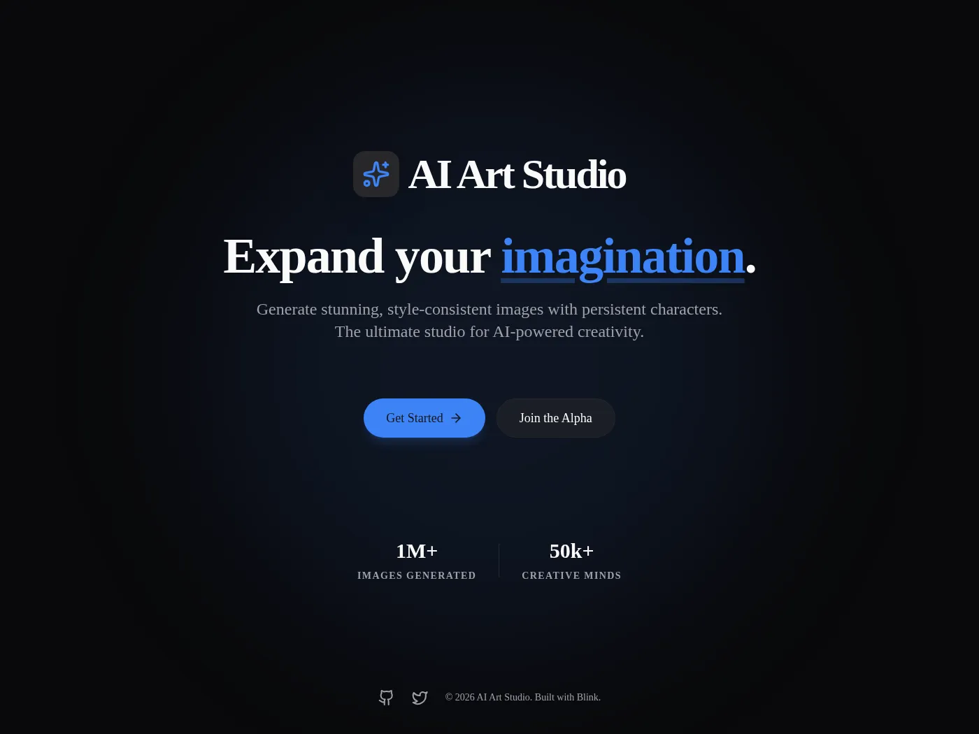 Consistent AI Art Studio