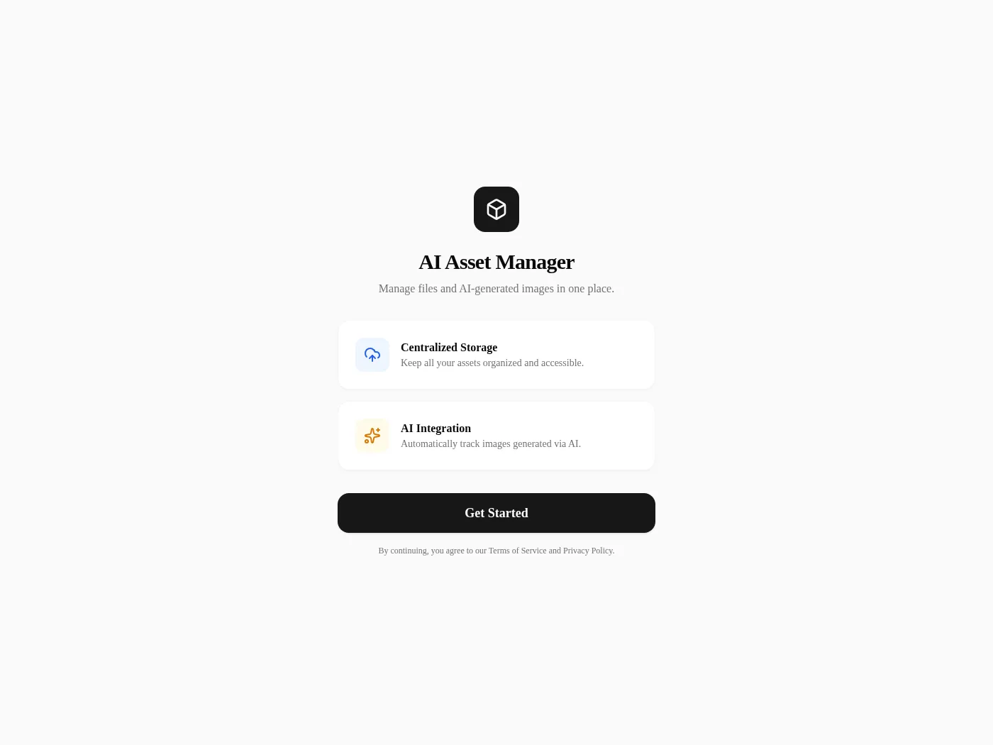 AI Asset Manager