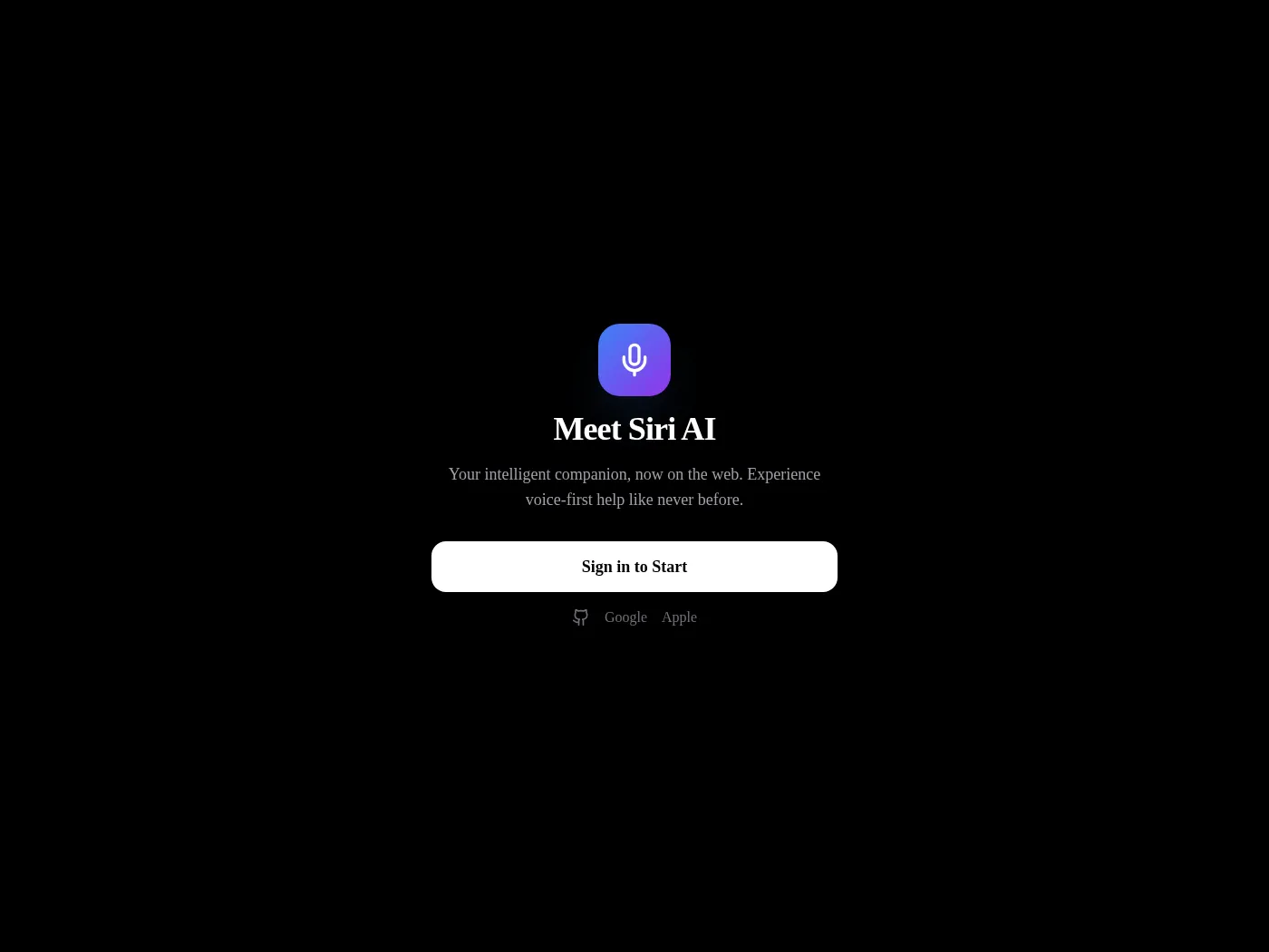 Siri-Like AI Assistant