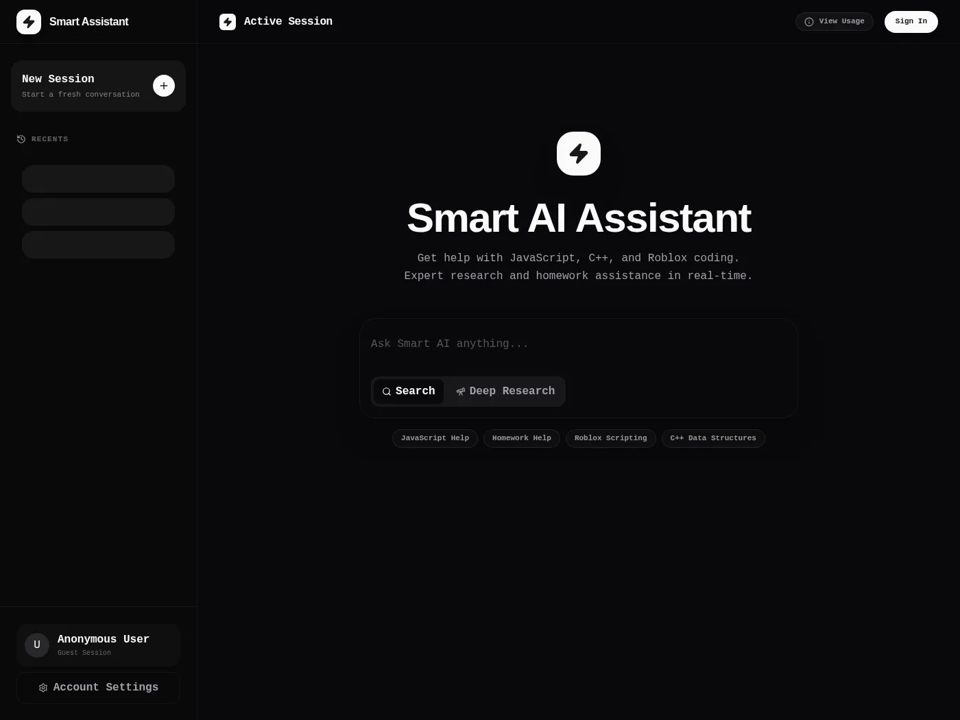 Smart AI Assistant