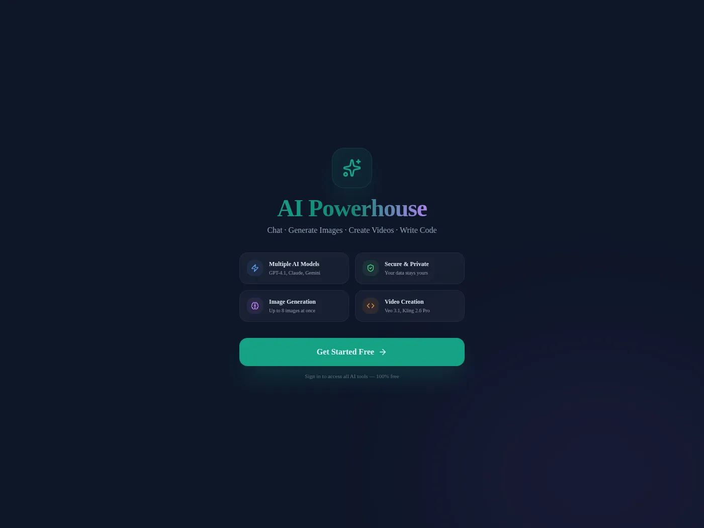 AI Powerhouse Chat