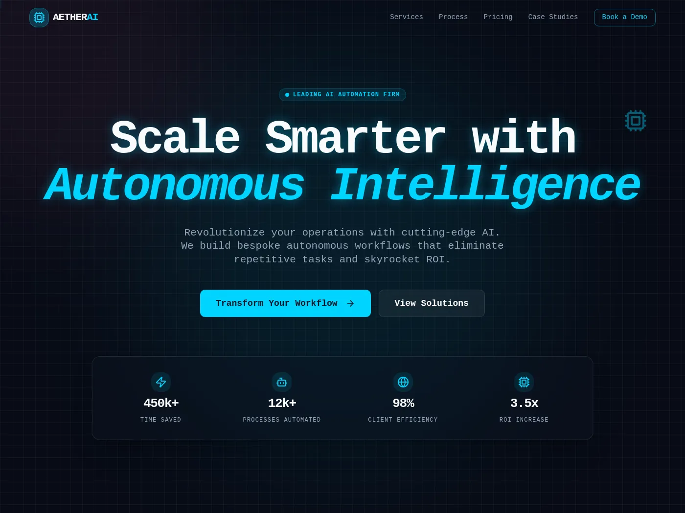 AI Automation Landing