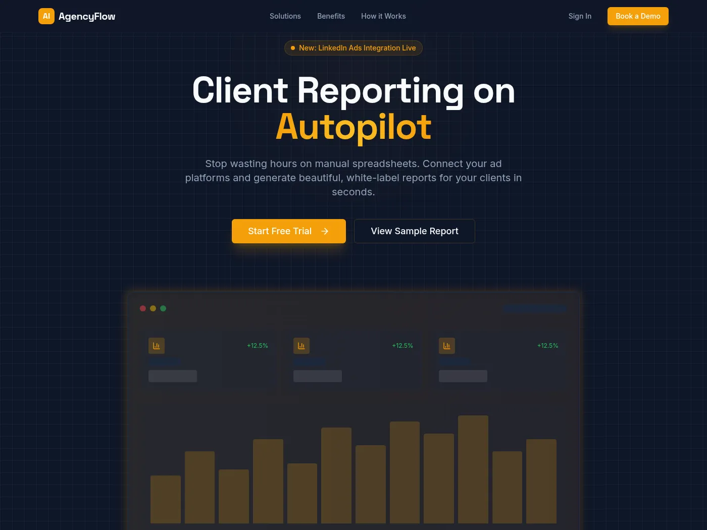 AI Agency Landing