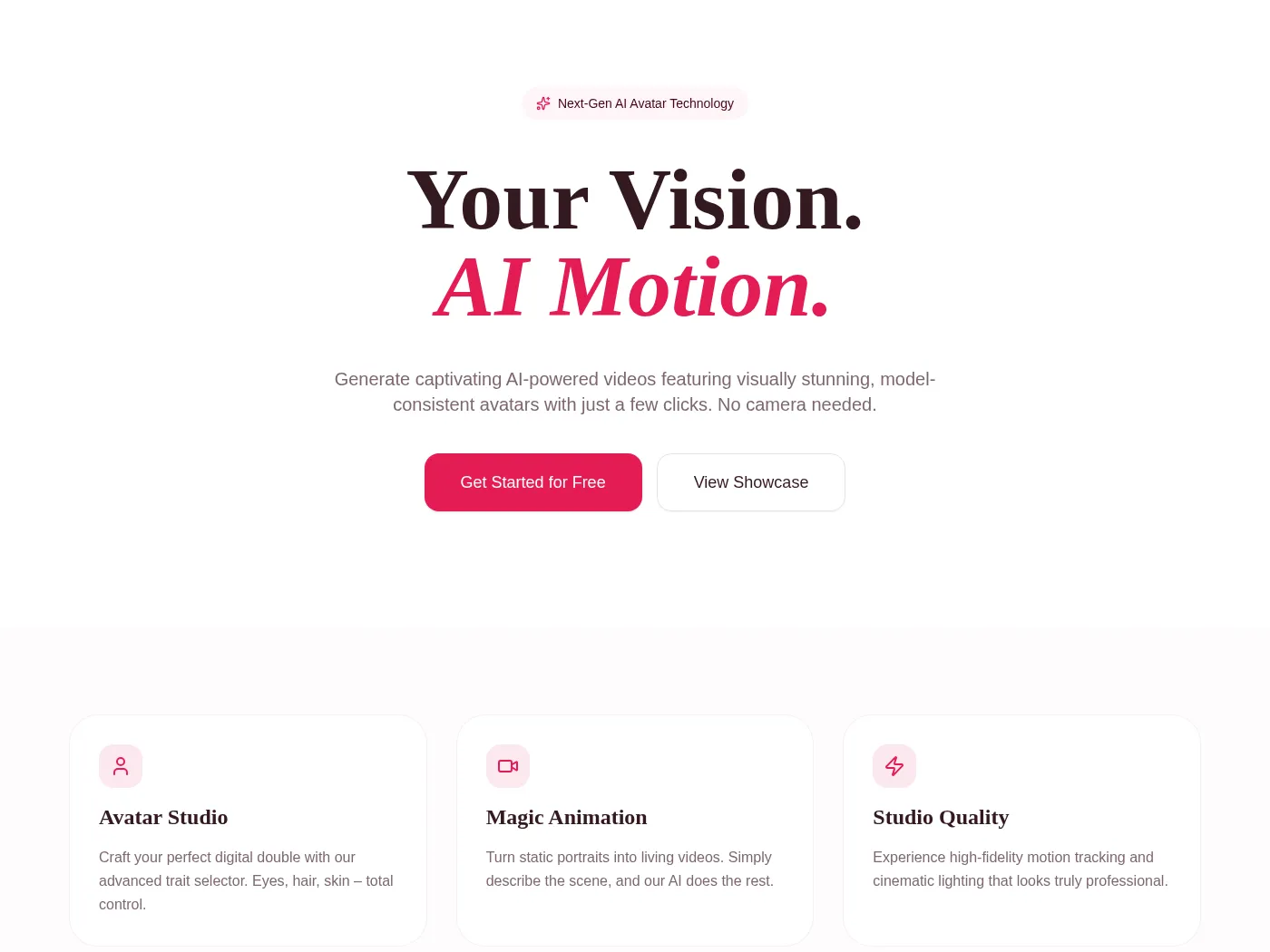 Avatar AI Video Maker