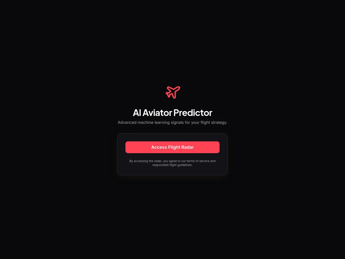 Aviator AI Predictor