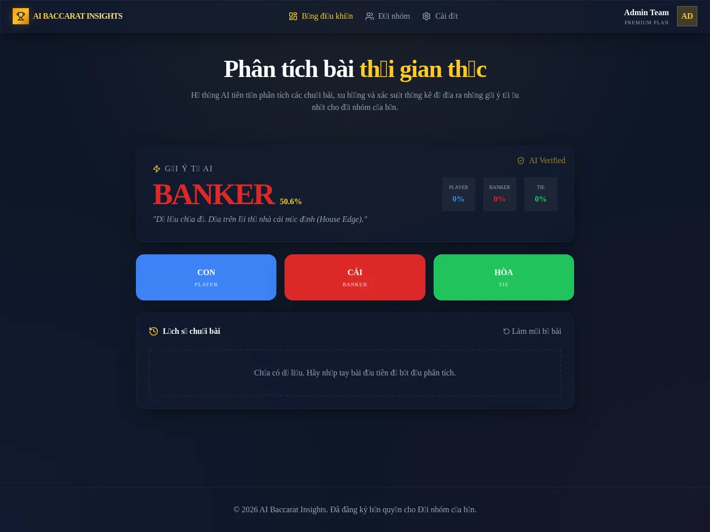 AI Baccarat Insights