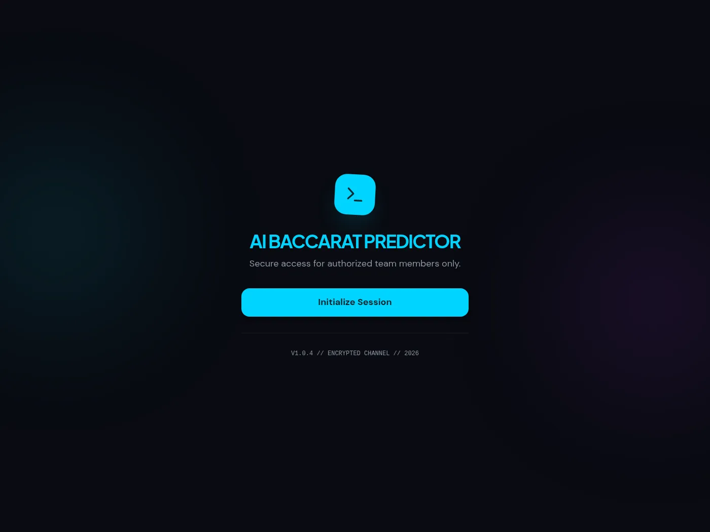 AI Baccarat Predictor