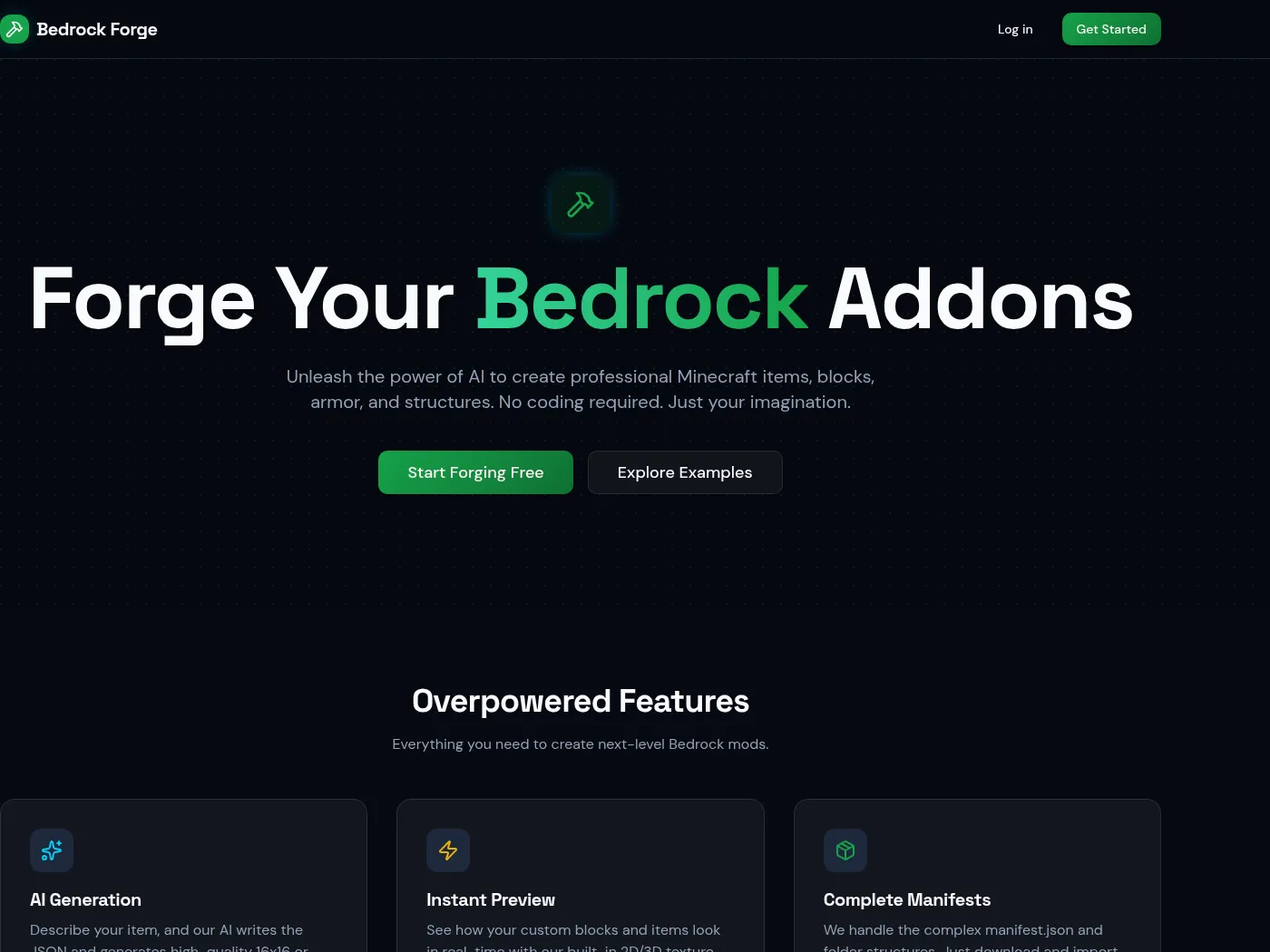 AI Bedrock Addon Forge