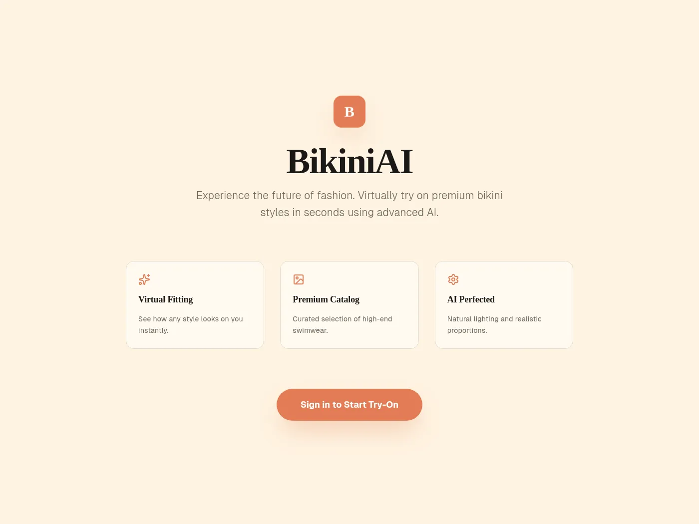 AI Bikini Try-On