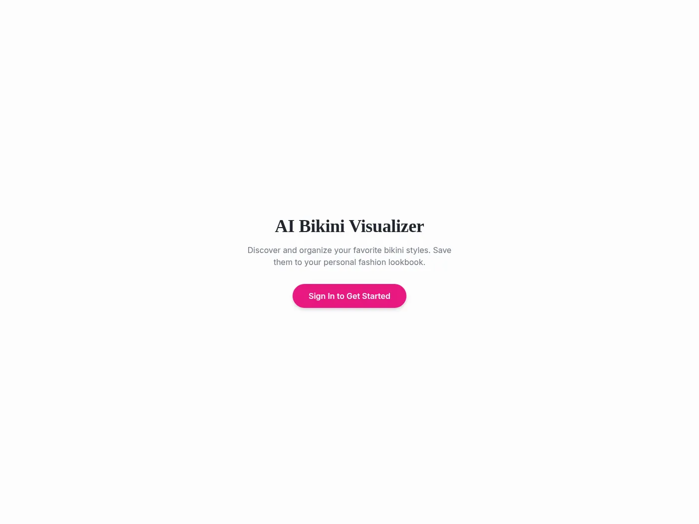 AI Bikini Visualizer