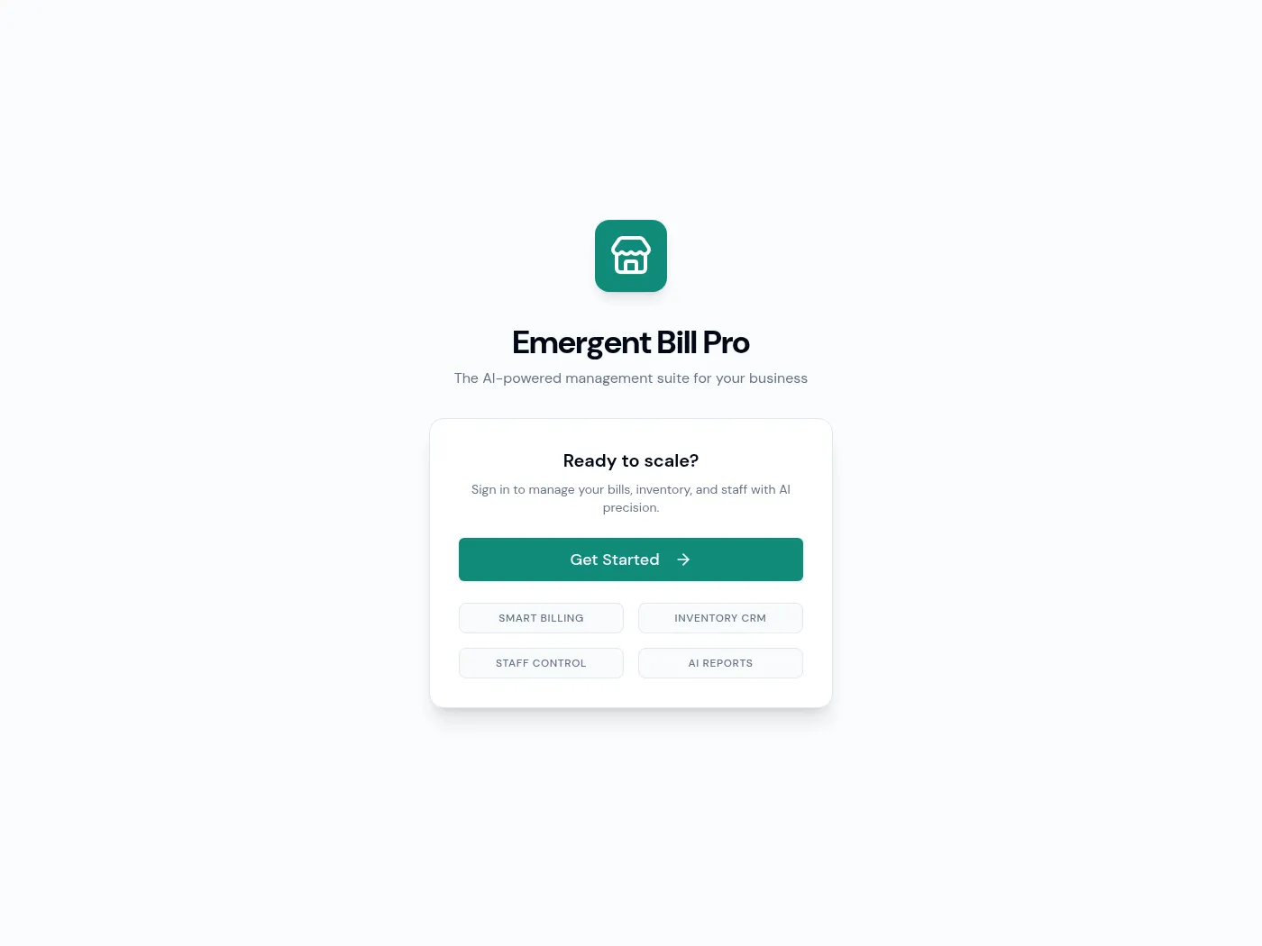 Emergent Bill Pro
