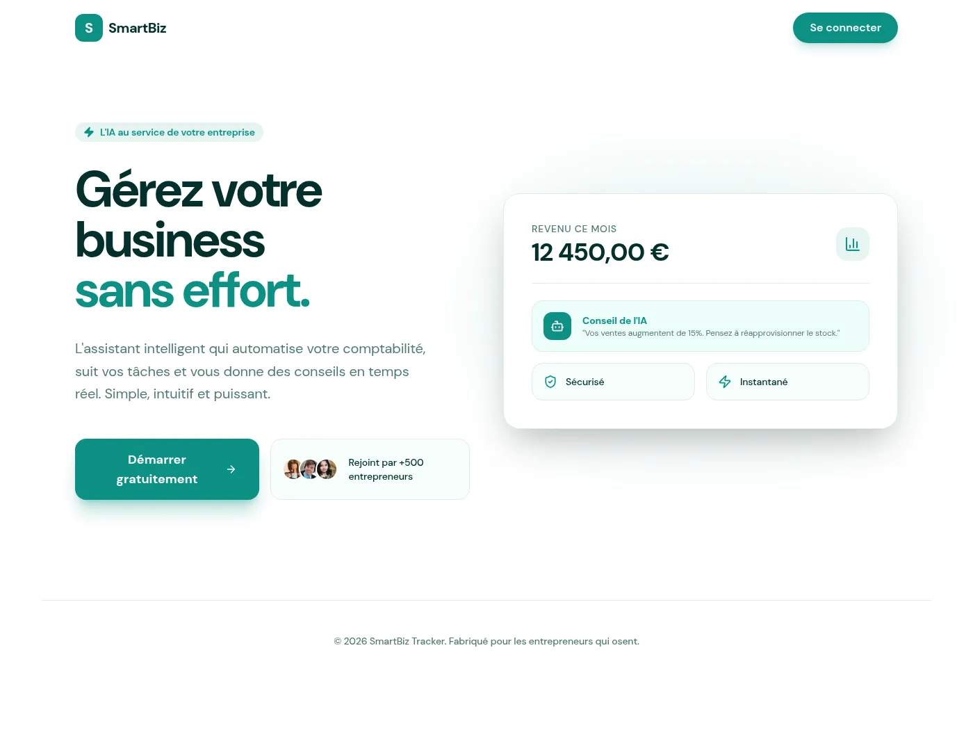 SmartBiz Tracker