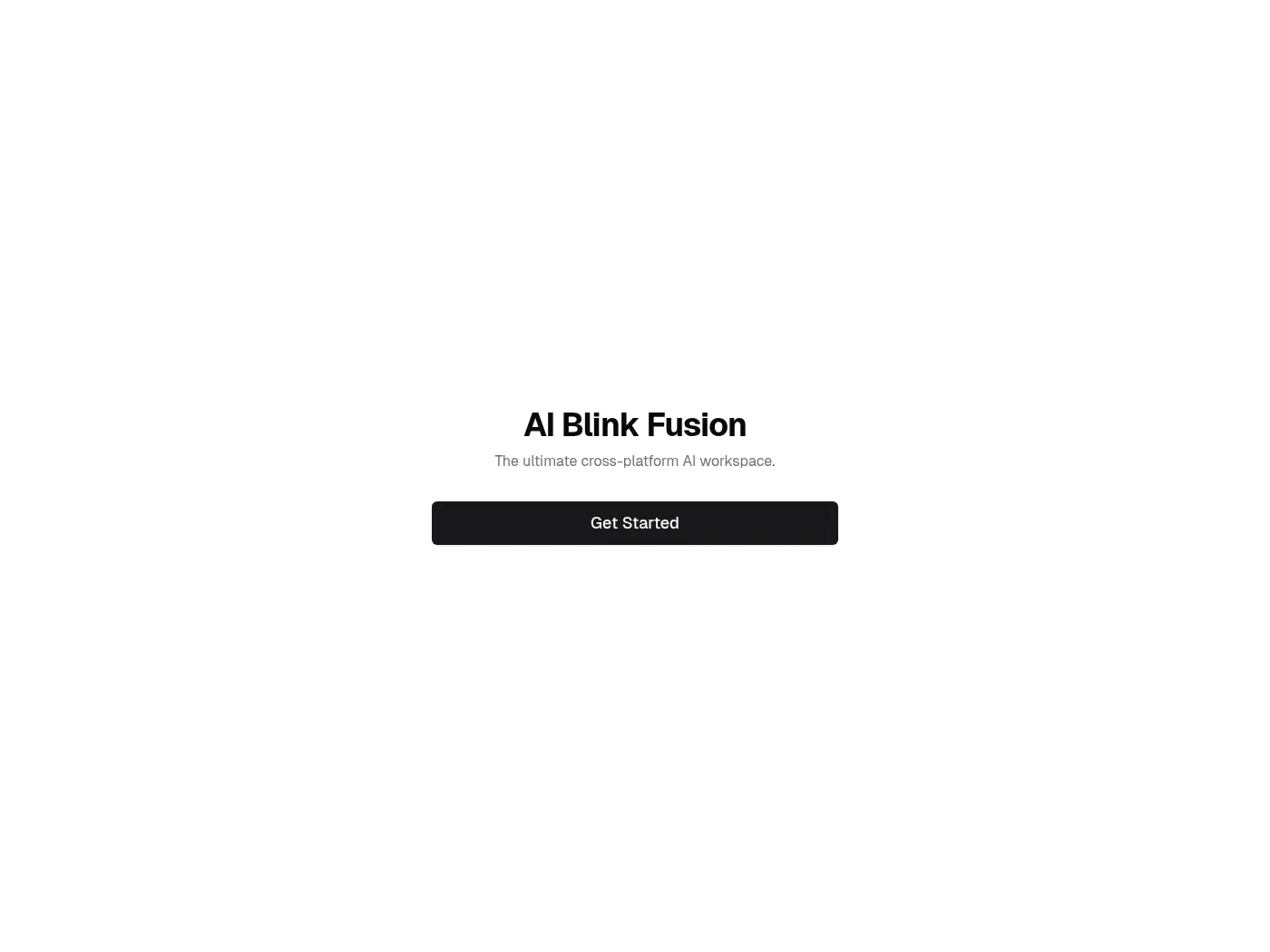 AI Blink Fusion