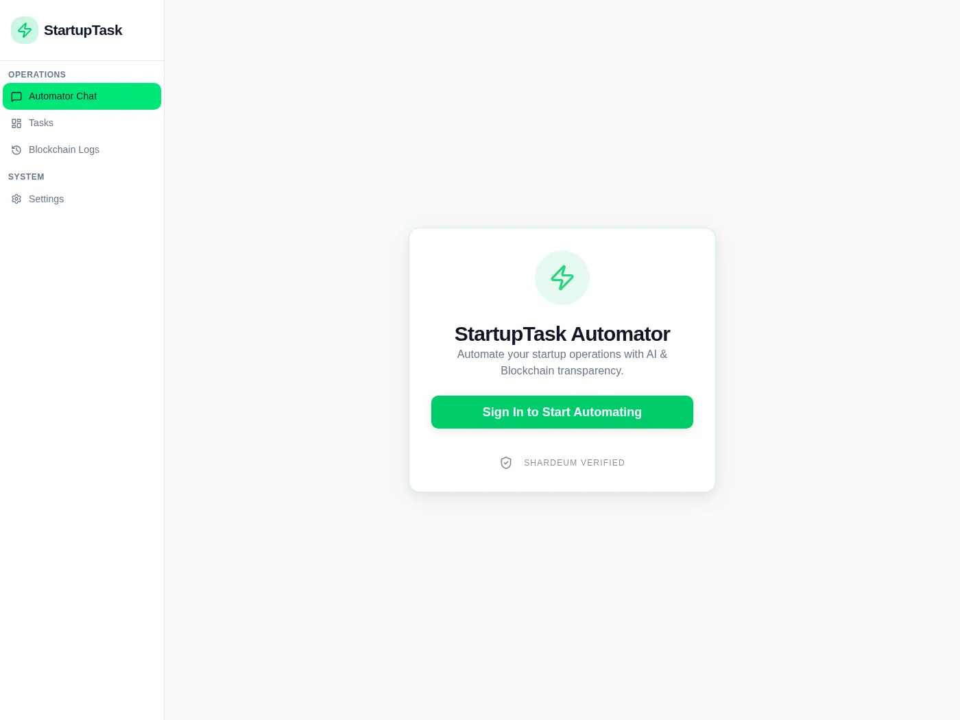 StartupTask Automator