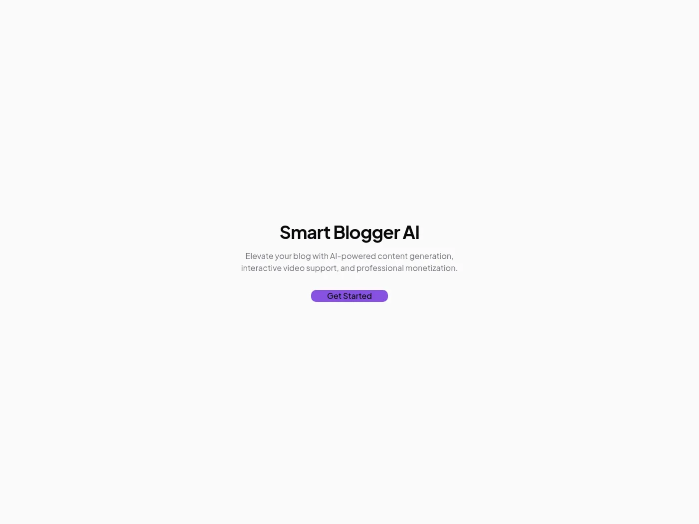 Smart Blogger Template