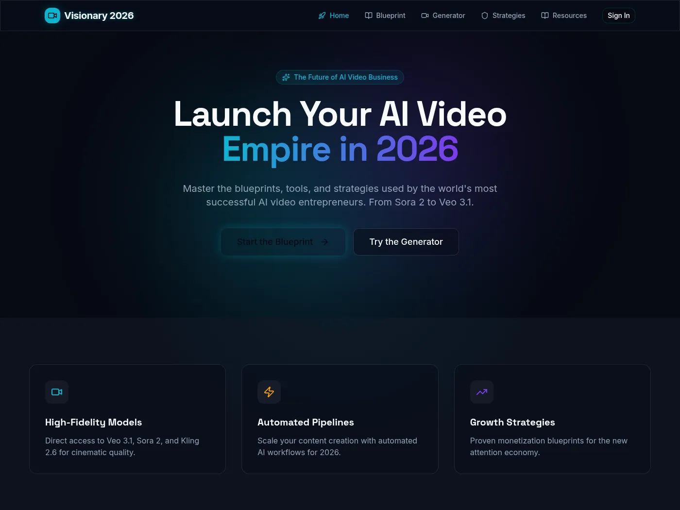 AI Business Blueprint 2026