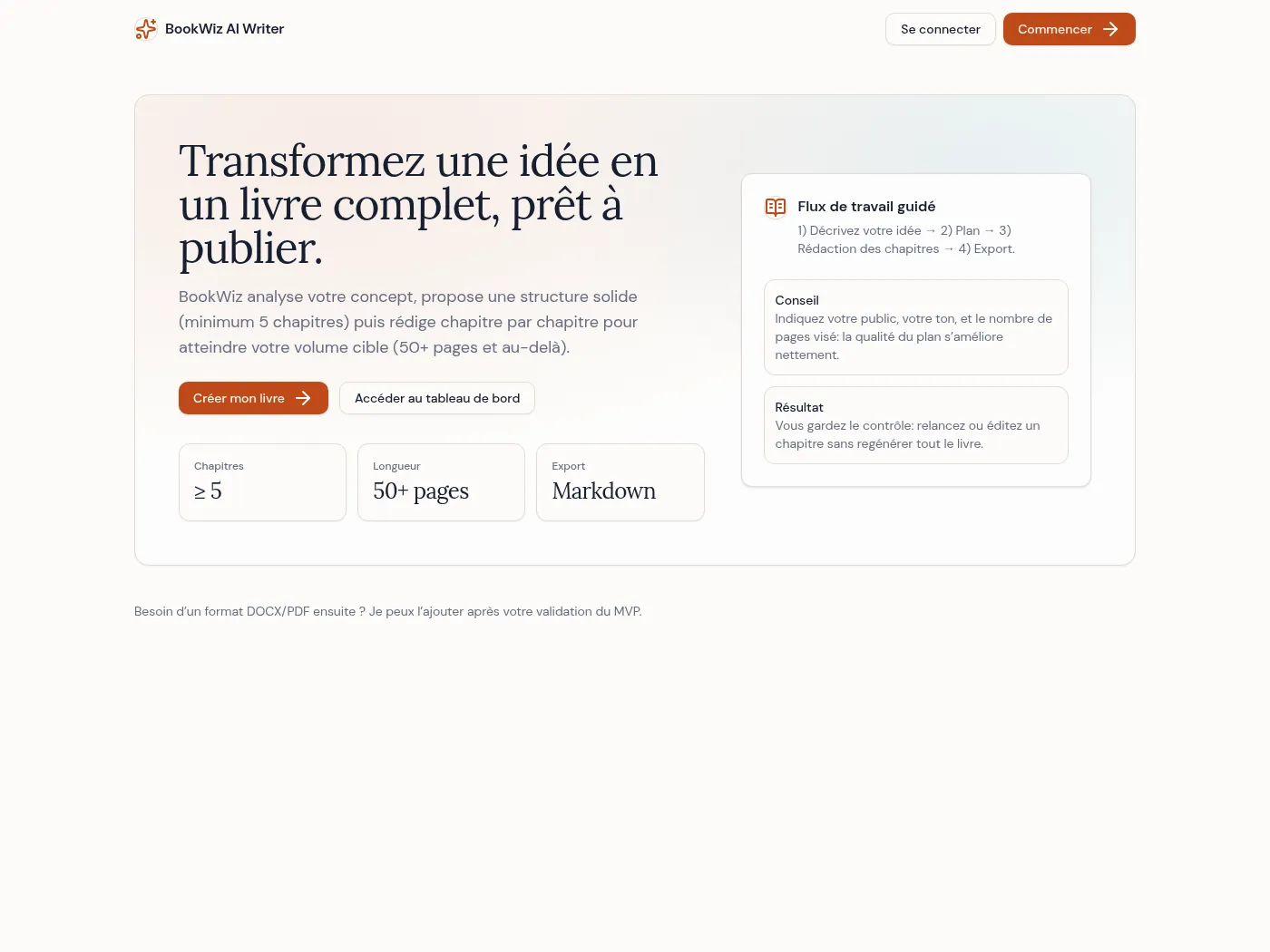BookWiz AI Writer