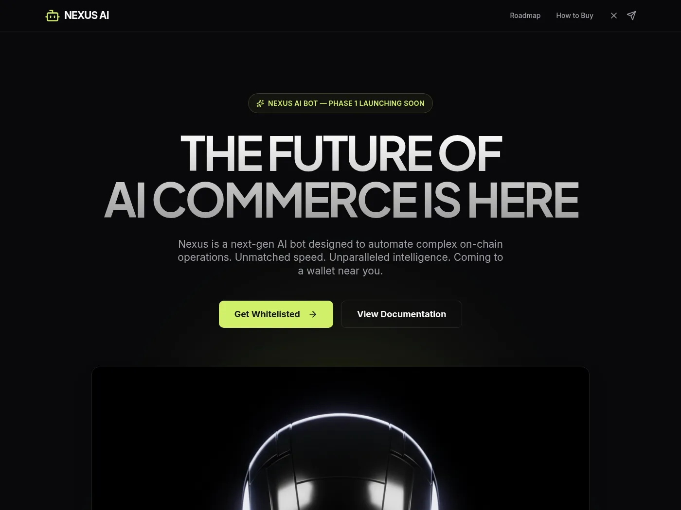 AI Bot Launch Page