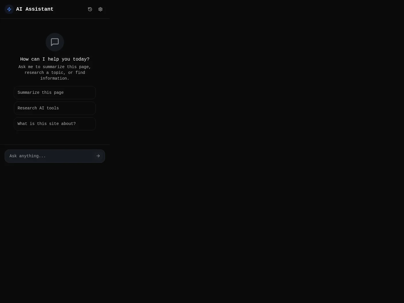 AI Browsing Assistant