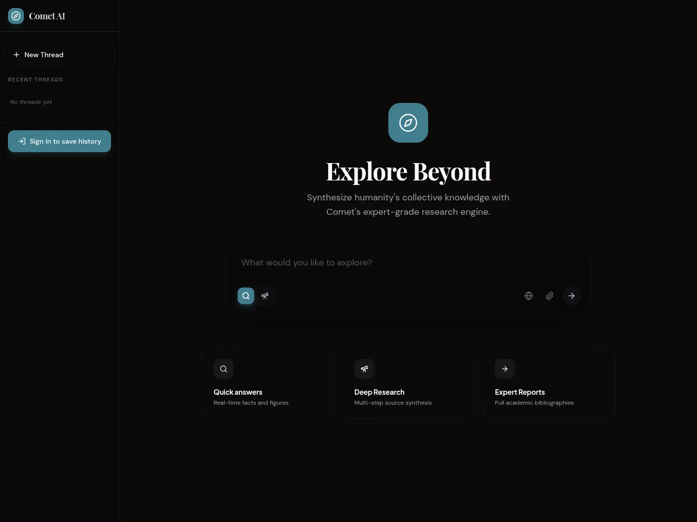 Comet AI Browser