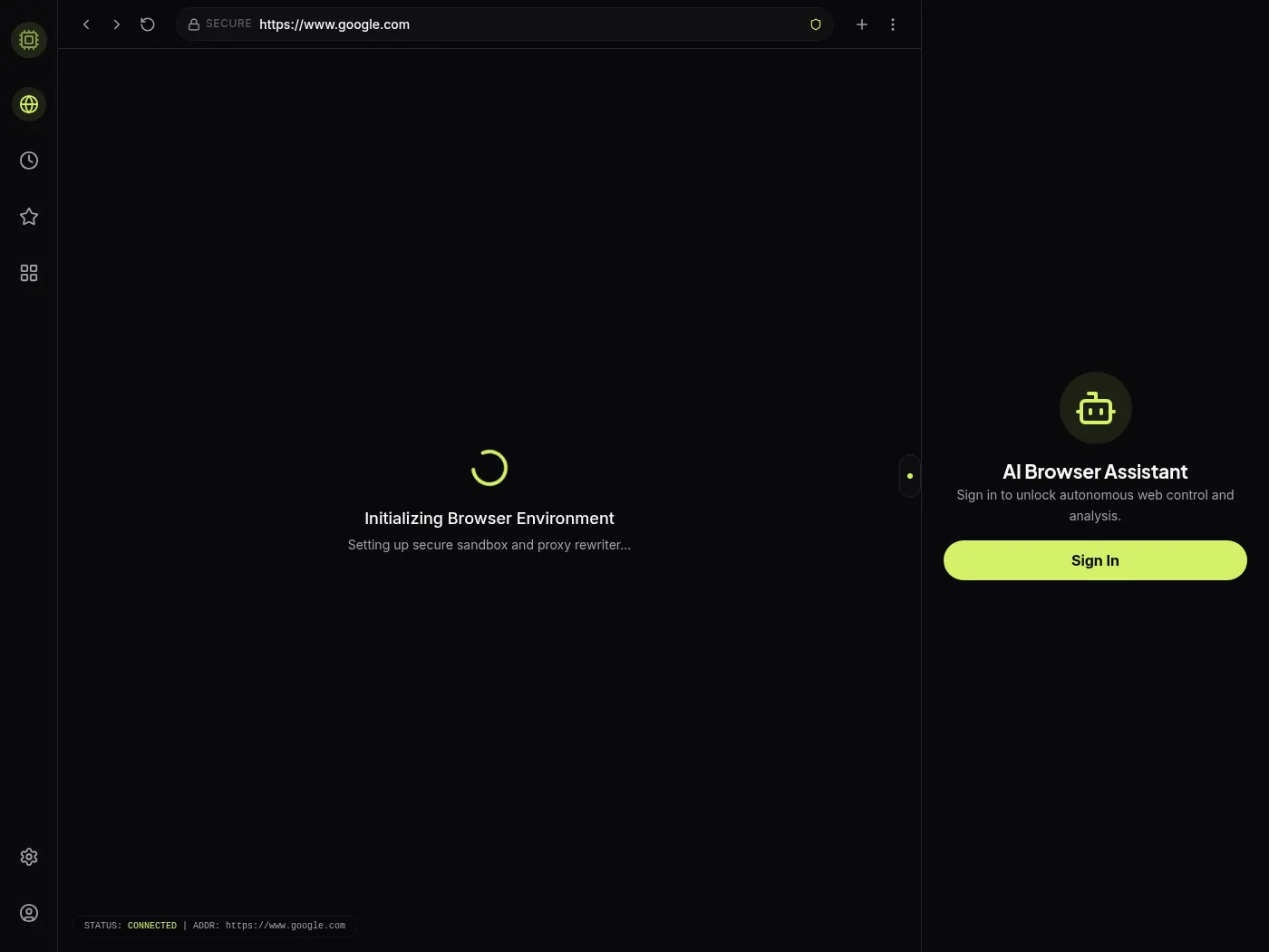 AI-Powered Fullstack Browser