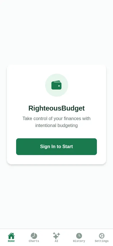 RighteousBudget AI