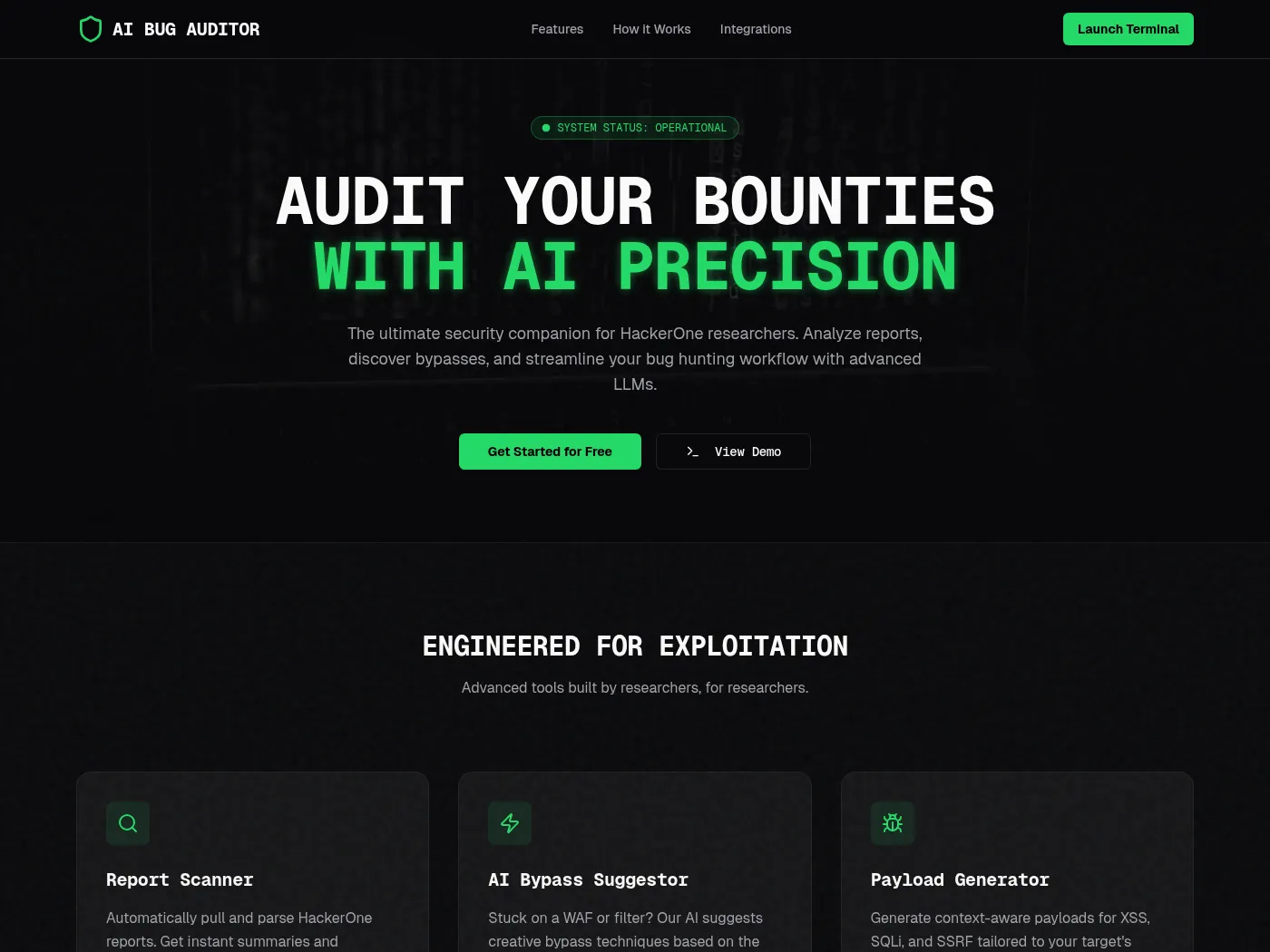 AI Bug Bounty Auditor