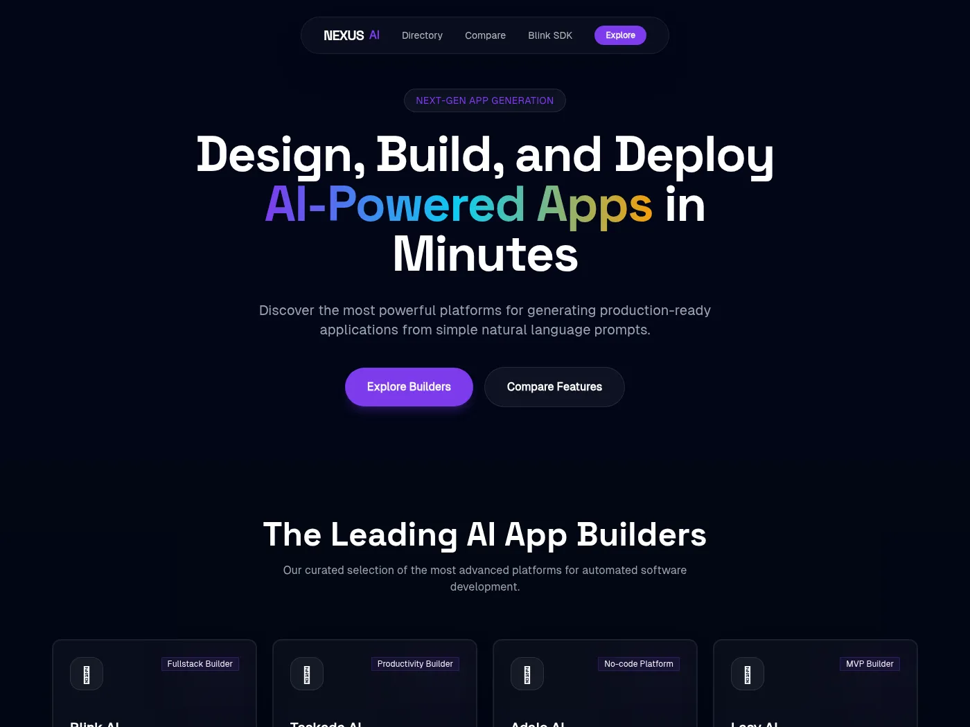 AI App Builder Showcase