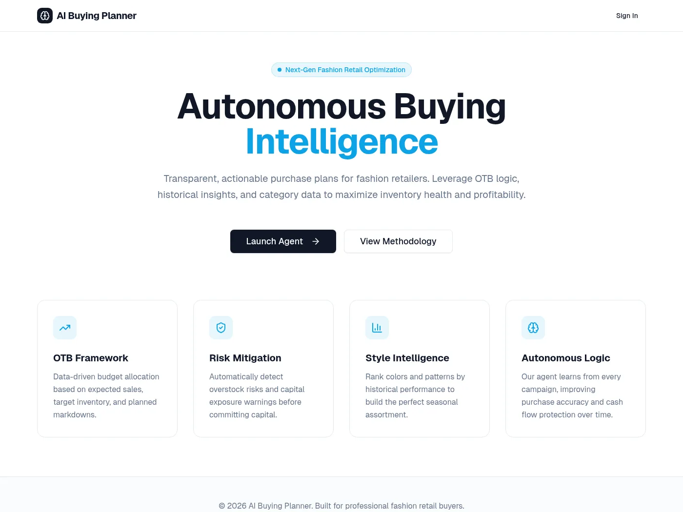 AI Buying Planner