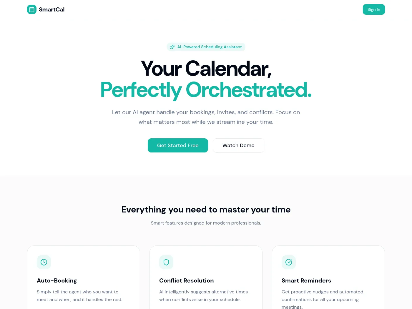 Smart Calendar Agent
