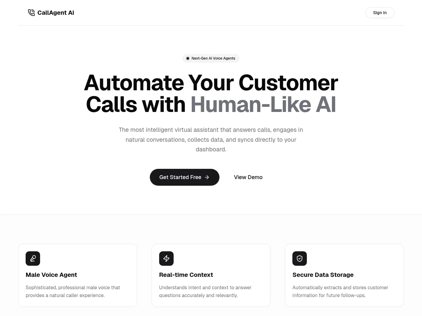 AI Call Agent