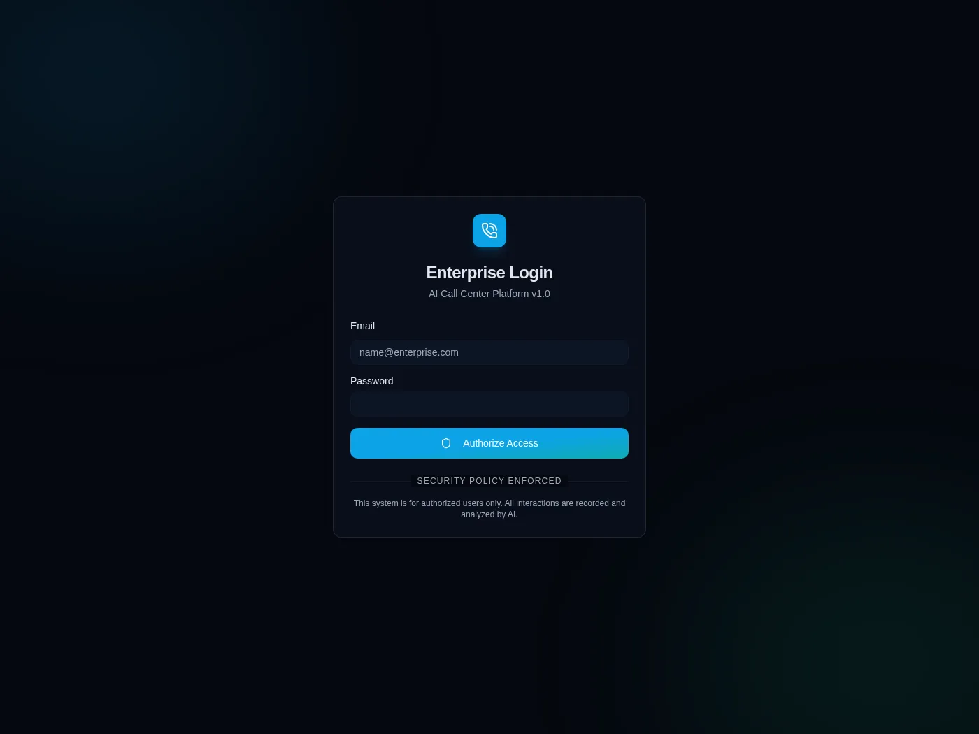 AI Call Center Platform