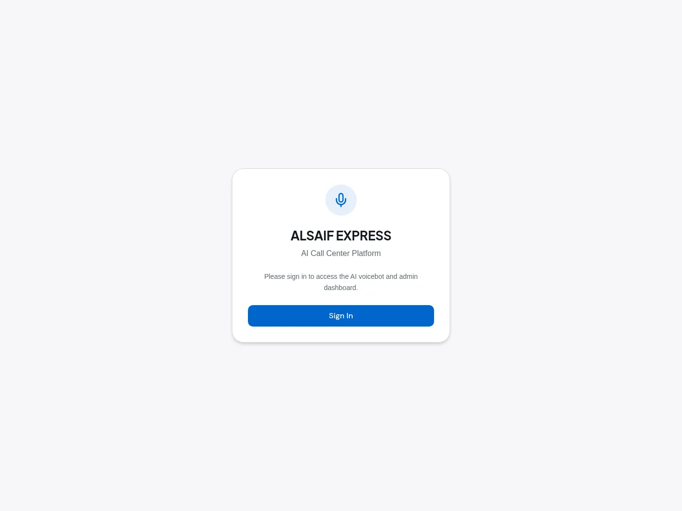 AI Call Center Platform