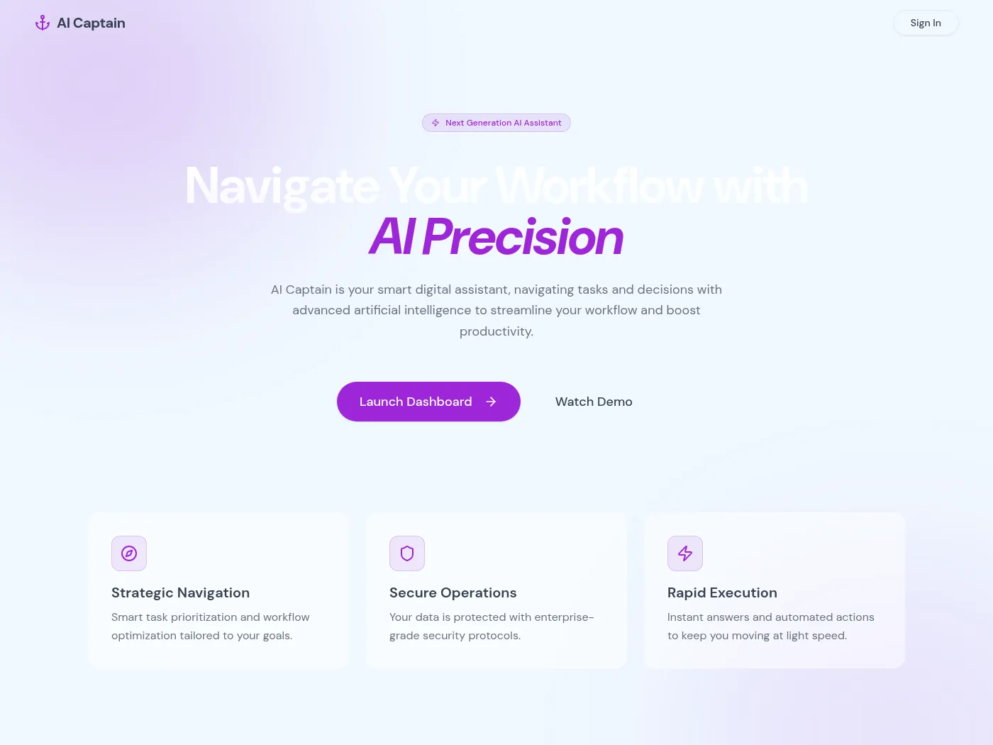 AI Captain