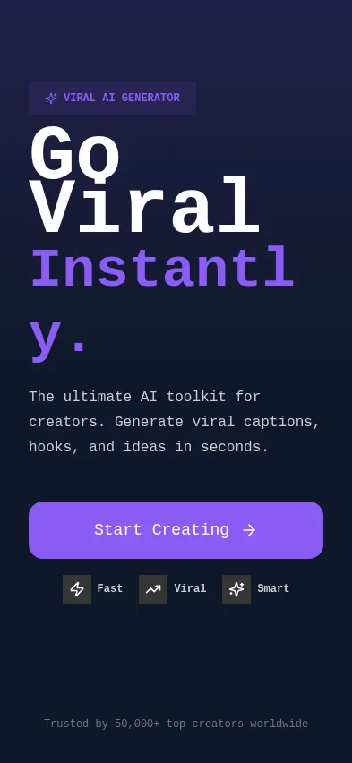 AI Caption Generator