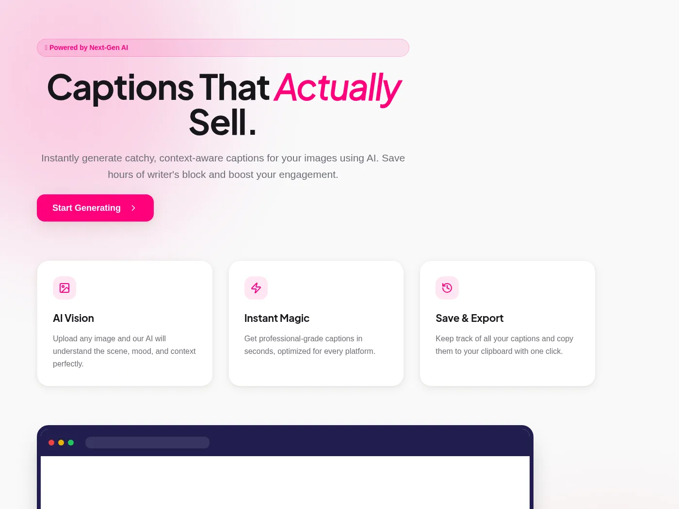 AI Caption Maker
