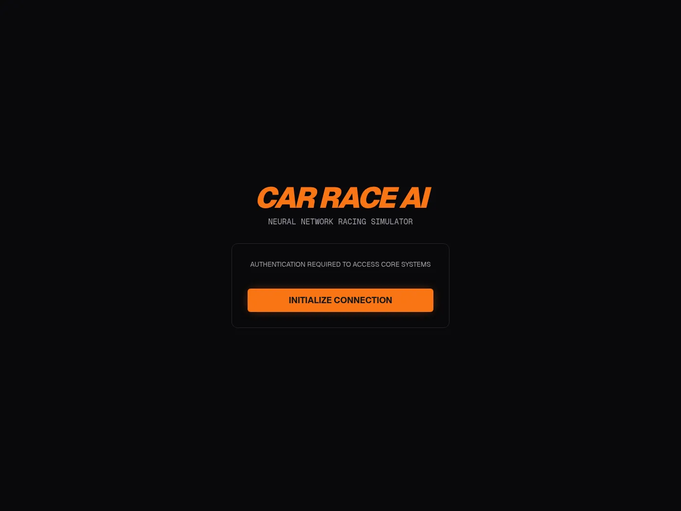 AI Car Race Builder