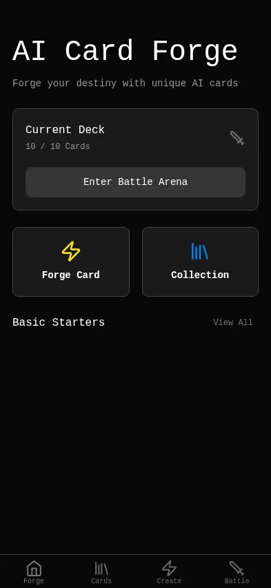 AI Card Forge