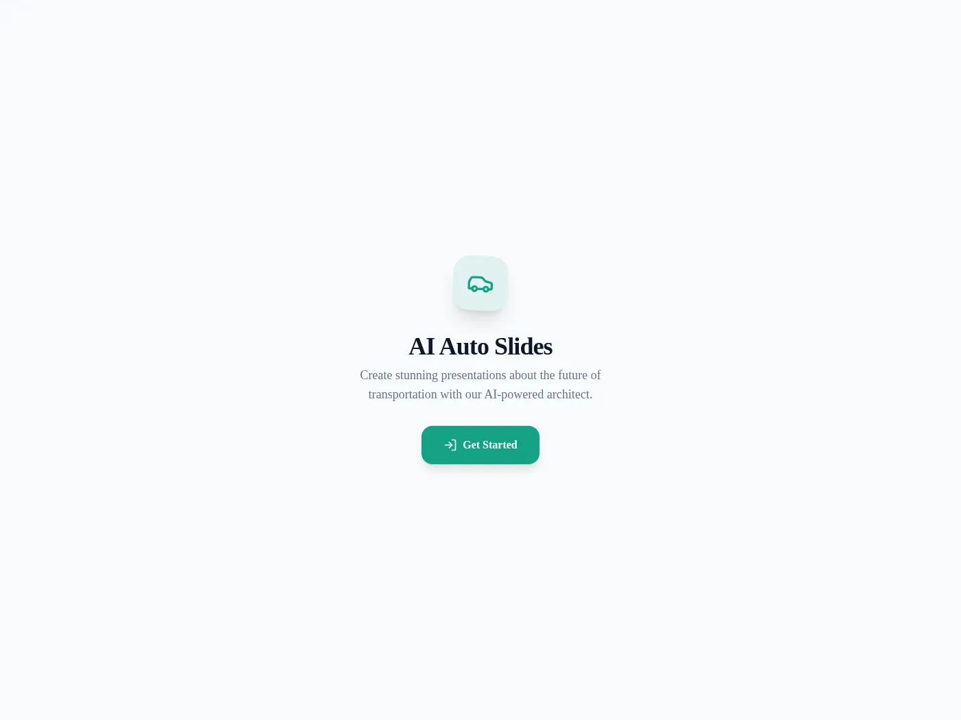 AI Automatic Cars Slides