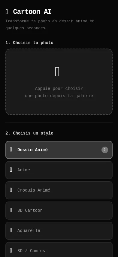 AI Cartoon Maker