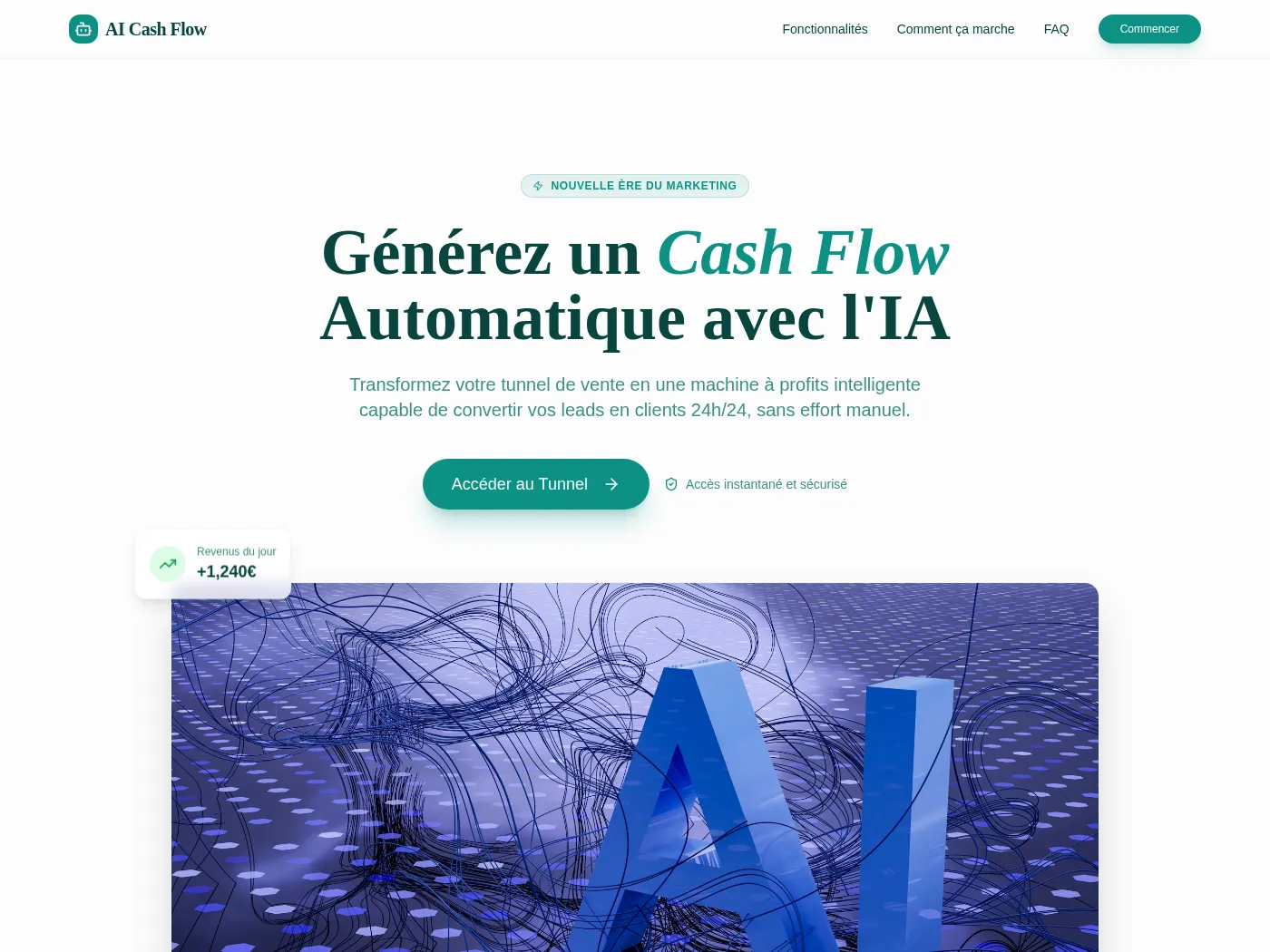AI Cash Flow Funnel
