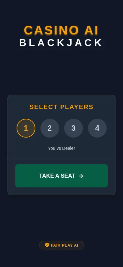 Casino AI Blackjack