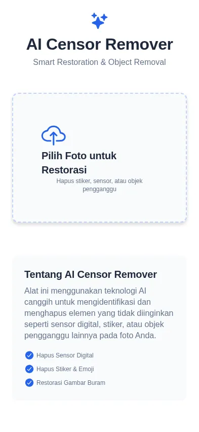 AI Censor Remover
