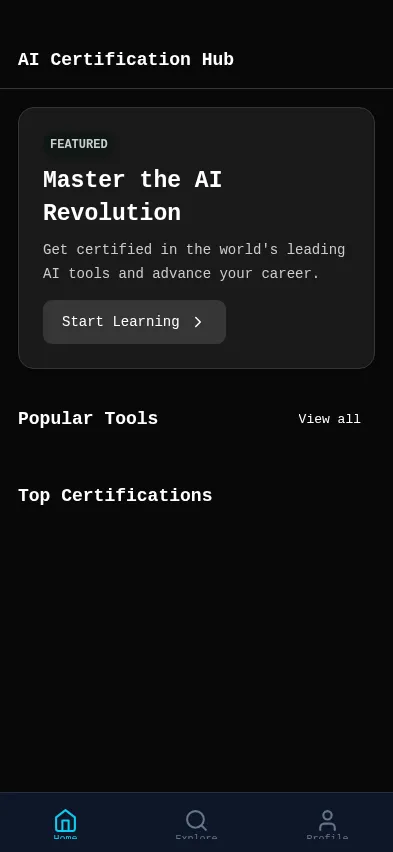 AI Tool Certification Hub