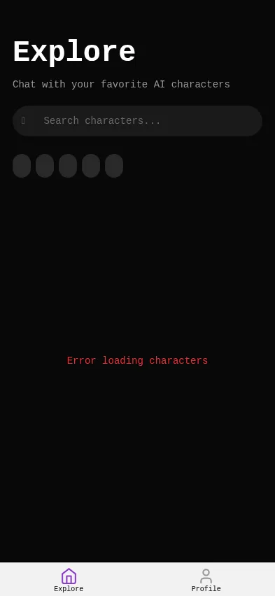 AI Character Chat